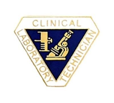 Clinical Laboratory Technician Pin Medical Insignia Emblem Recognition ...