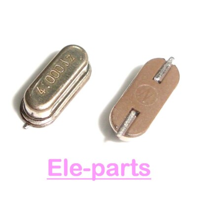 20 PCS 4MHz SMT 4MHz 4.000M 4 MHz 4.000MHz 4M QUARTZ Crystal HC-49S SMD ...