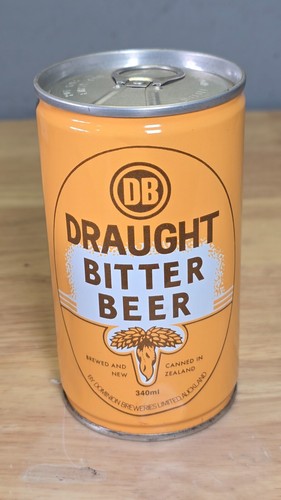 Vintage DB Draught Bitter Beer Empty Can Dominion Breweries NZ New ...