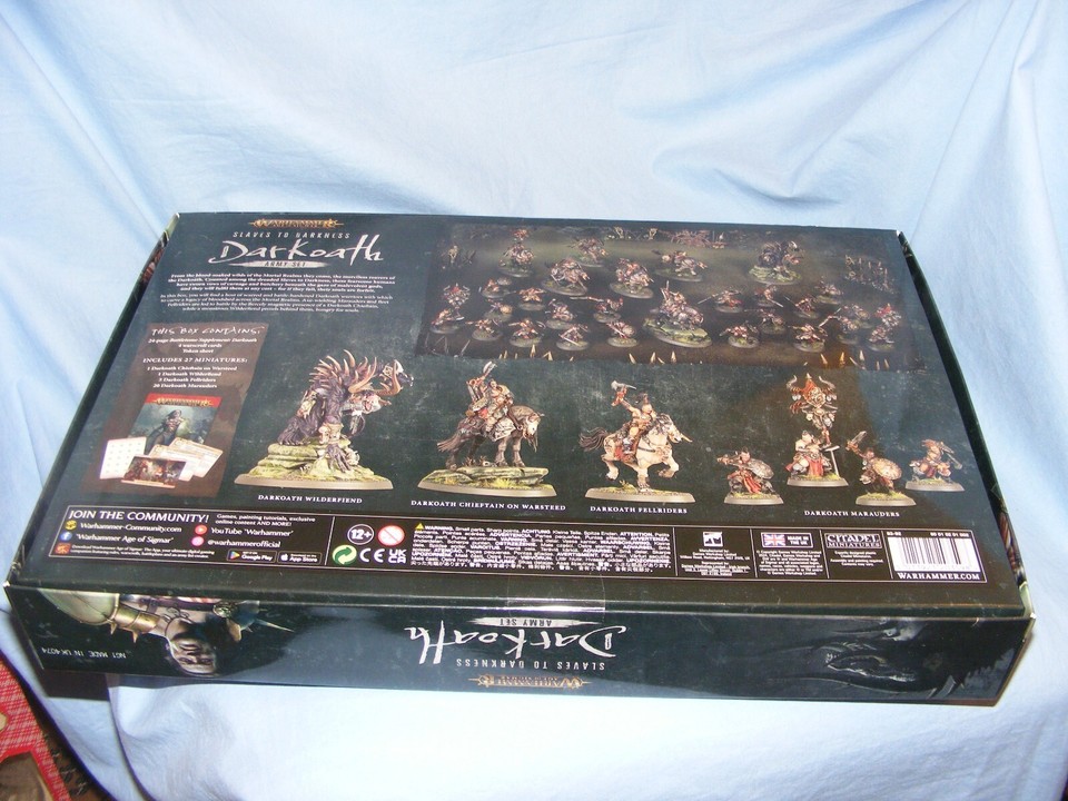 Warhammer Slaves to Darkness Darkoath Army Set 83-92 Dark Oath In Stock | eBay UK