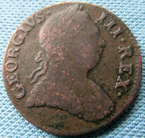 1781 King George III - Rare Date Non-Regal British Colonial America ...