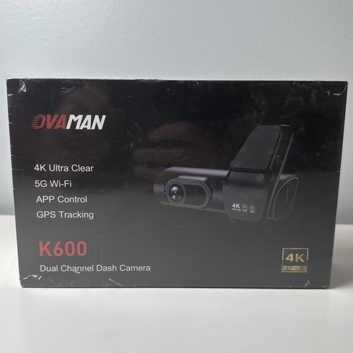 OVAMAN K600 4K Dashcam Front and Rear 3.59" IPS Screen (SEALED) | eBay