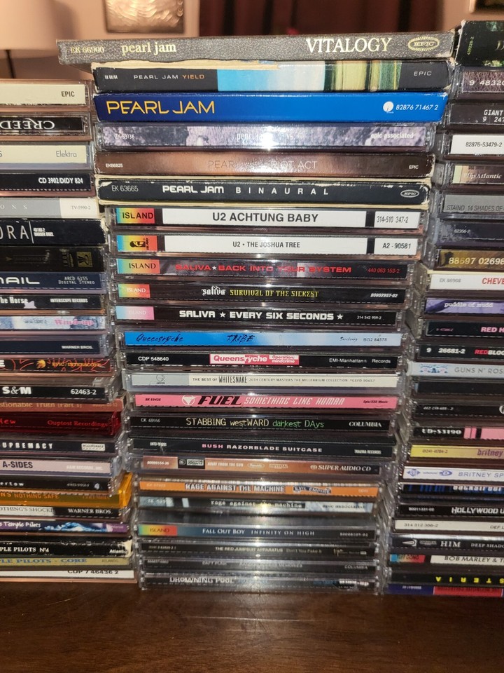 Lot of CDs, You Pick, Rock, Metal , Pop, Alternative, Grunge 80s 90s ...