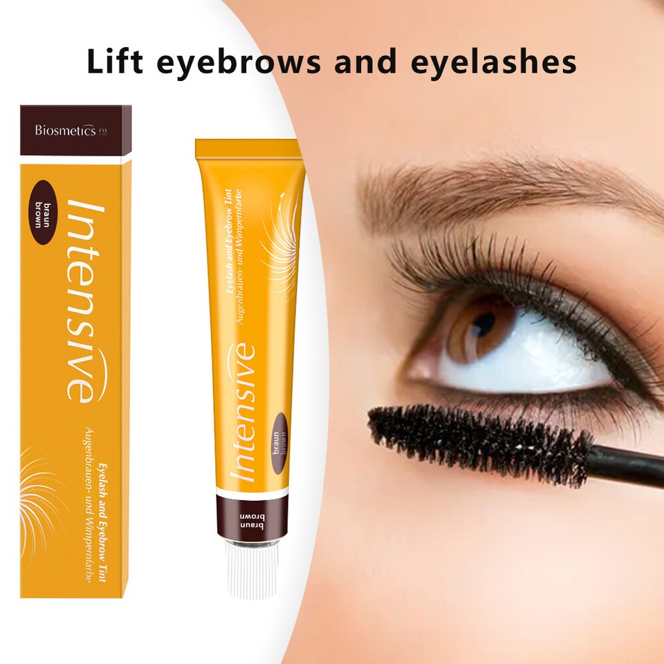 Biosmetics Intensive Eyelash&Eyebrow Tint Dye&Cream Developer2%3%6% ...