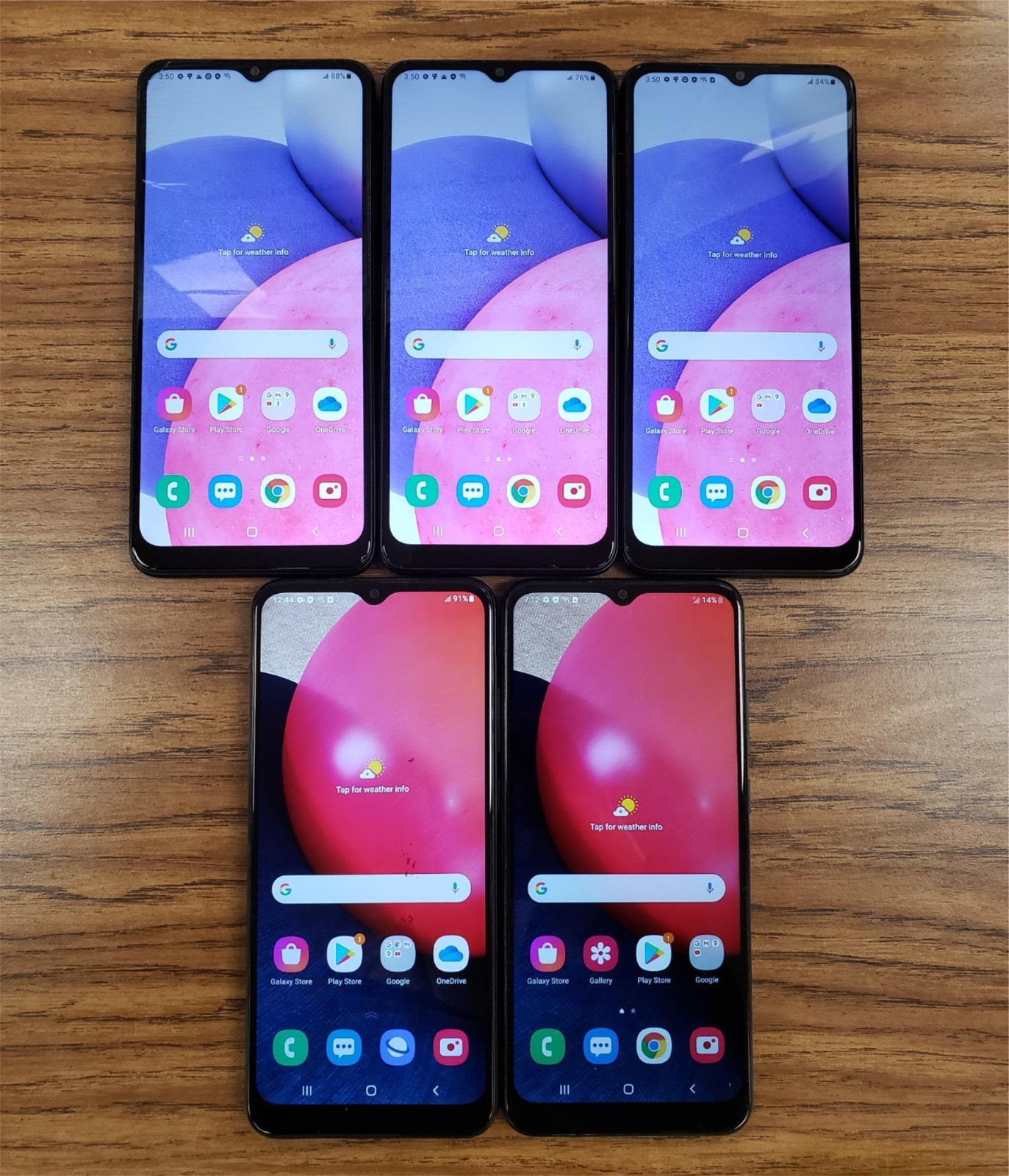 LOT OF 5 Samsung Galaxy A03s SM-A037U 32GB Black Galaxy A02s SM-A025U | eBay