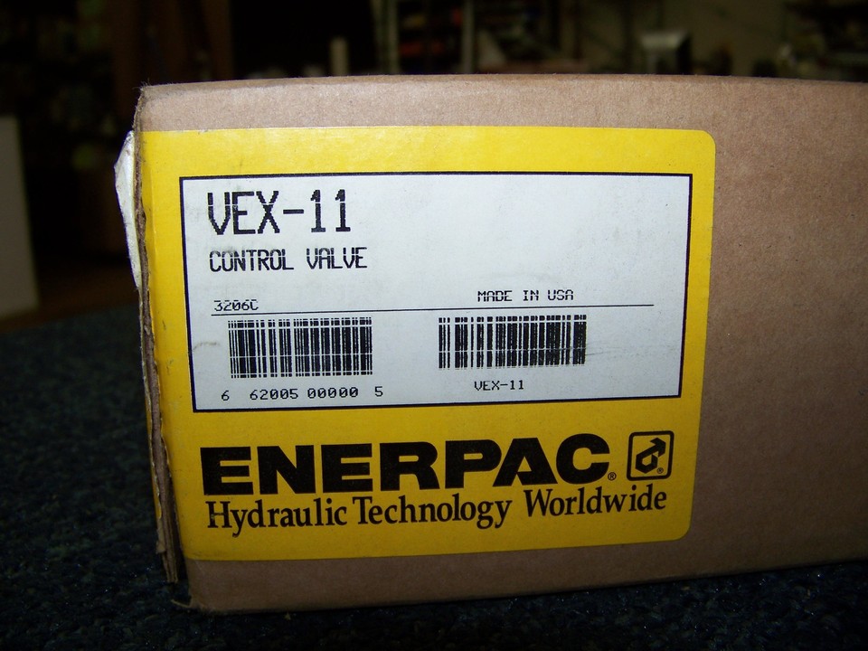 Enerpac Control Valve 1.00A 24V 5000 PSI VEX-11 New | eBay