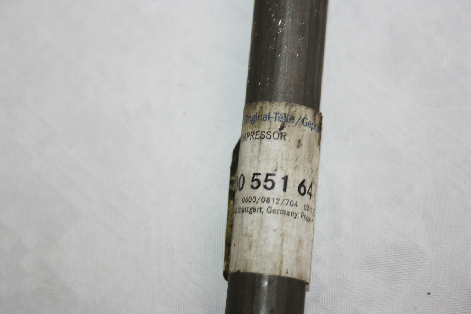 Original Mercedes Benz LKW Rohrleitung A0005516456 Bremsanlage MB.670 ...