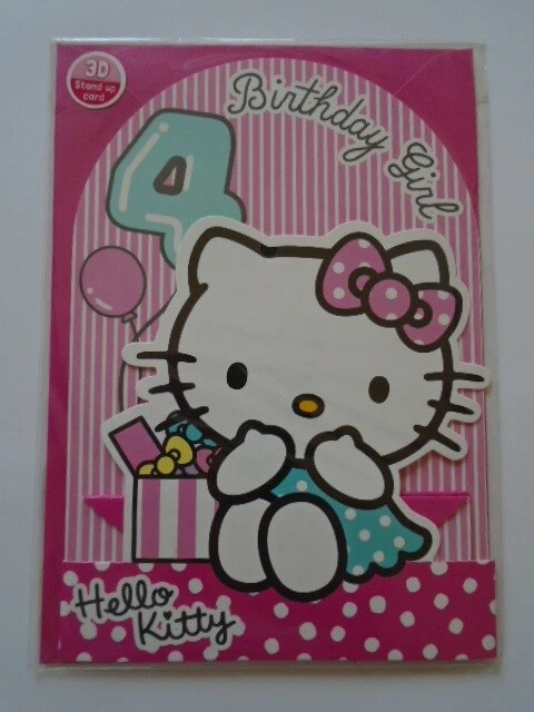 Happy 4th Birthday Hello Kitty Pictures