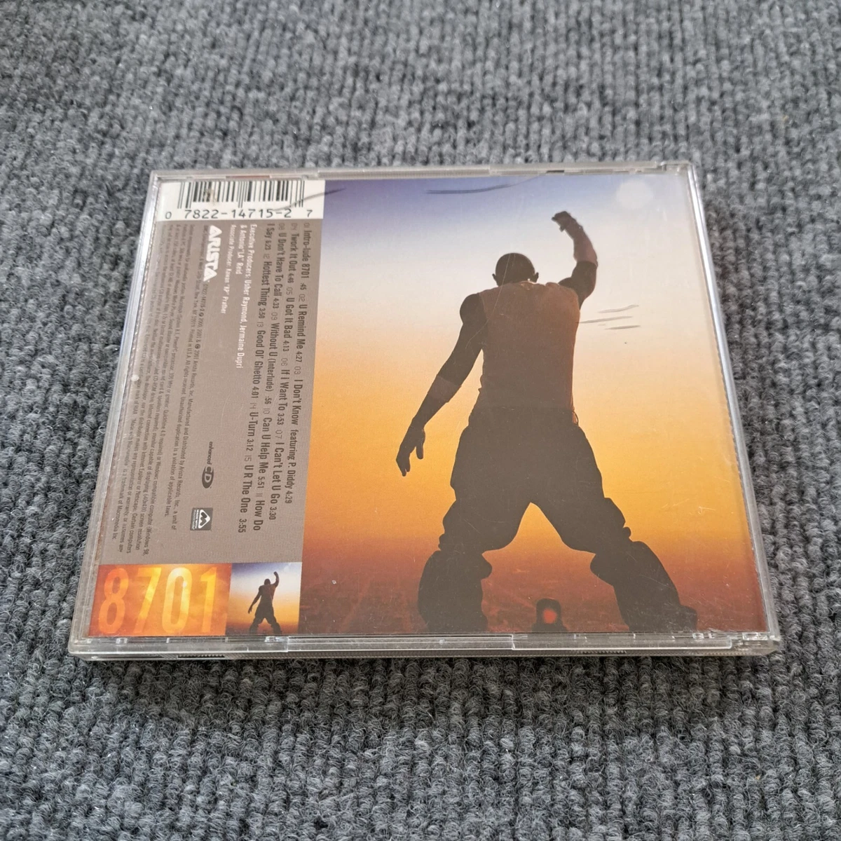 Usher 8701 Album Cover