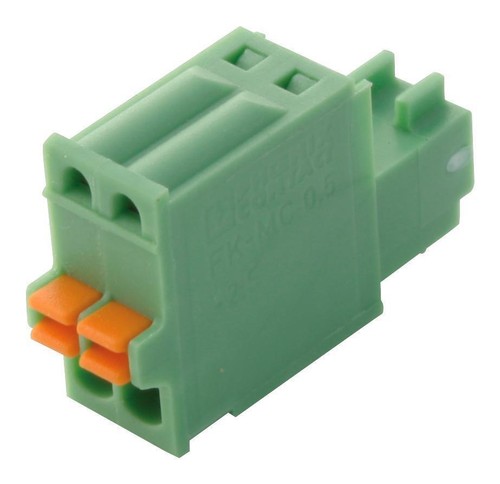 2.5mm Pluggable Terminal Block, 2-Pole, 26AWG - 20AWG - PHOENIX CONTACT ...