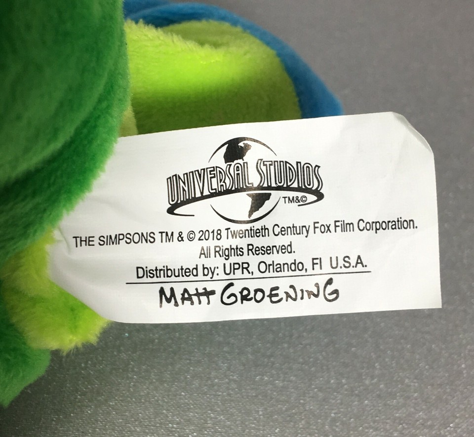 Universal Studios The Simpson’s Happy Little Elf 17” Plush | eBay