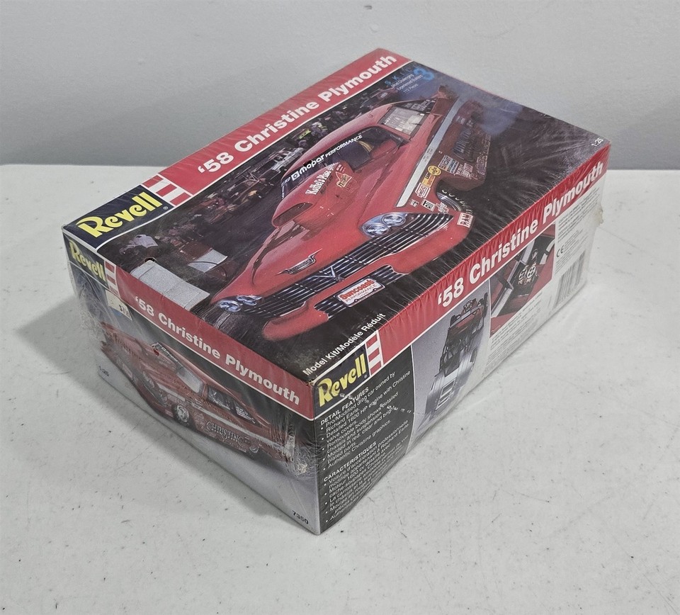 B-279 80'S/90'S FACTORY SEALED REVELL '58 CHRISTINE PLYMOUTH MODEL KIT ...