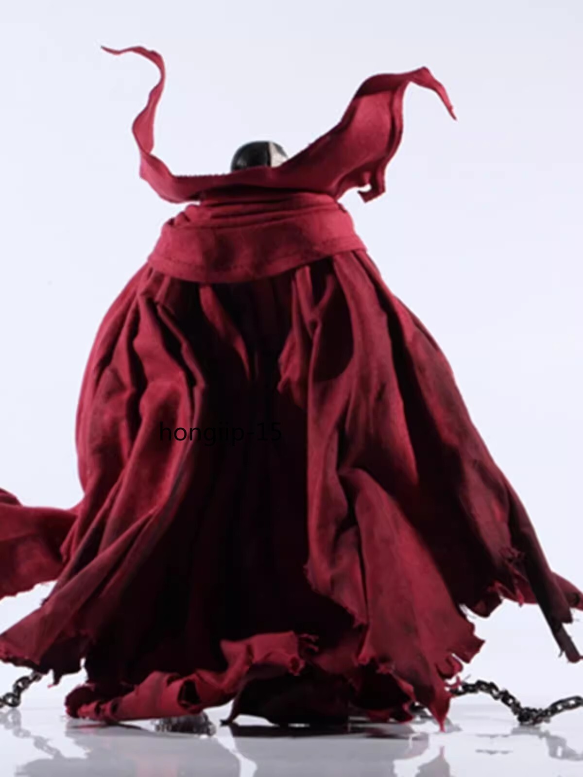 1/12 Scale Red Long Cloak Cape Wired Scarf For Spawn 6'' Action Figure ...