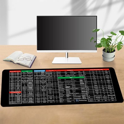 Typing Mouse Pad Keyboard Pad Mouse with Keyboard Shortcuts Key Pad for ...