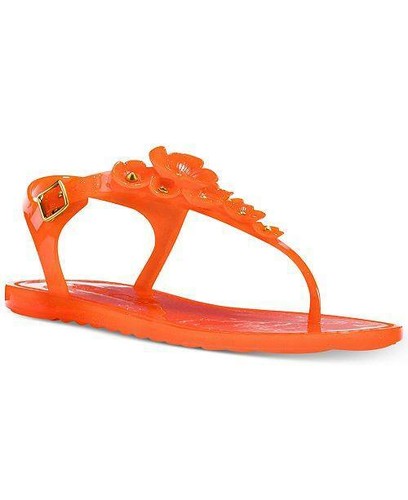 Coach Tea Rose Jelly Sandals Mandarin Size 5 | eBay