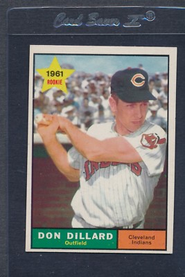 1961 Topps #172 Don Dillard Indians EX/MT *3446 | eBay
