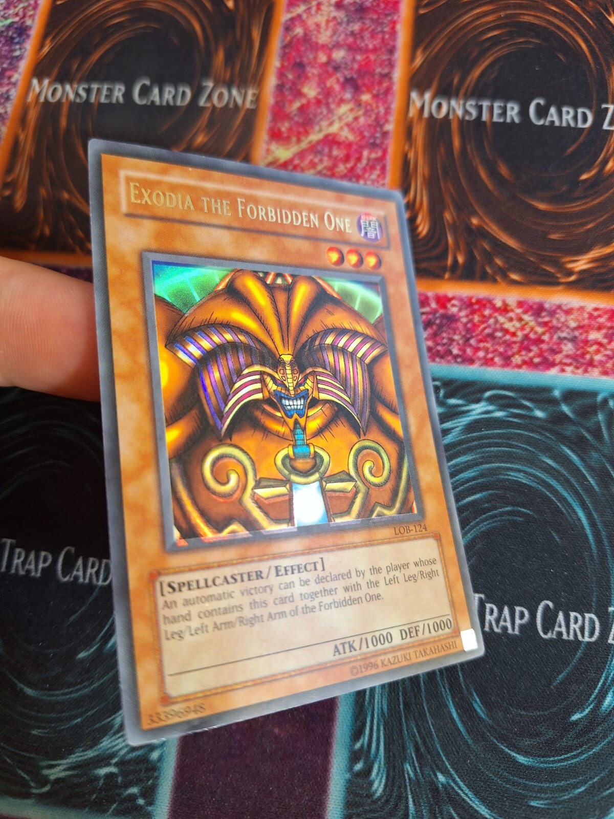 Yu-Gi-Oh! Exodia the Forbidden One LOB-124 Ultra Rare OG Unlimited NM ...