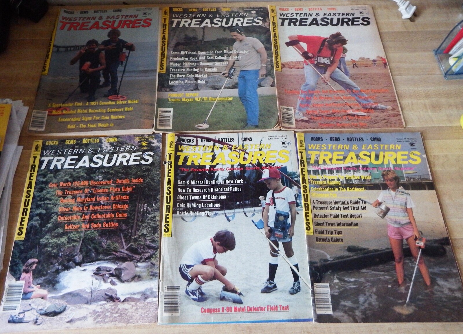 LOT OF 10 VINTAGE METAL DETECTOR MAGAZINES | eBay