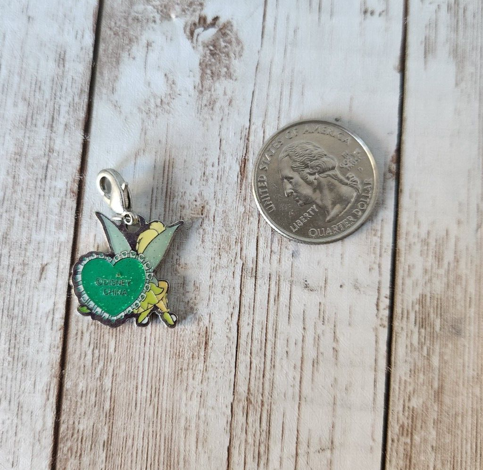 Disney Tinkerbell Tink "May" Birth Month Necklace Charm Clip On Add On ...