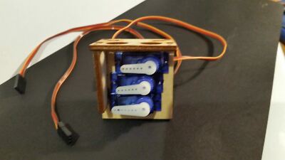 0 / 00 / 009 / N Gauge Semaphore Signal Servo Mount Laser Cut Kit ...