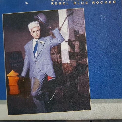 7" Single Vinyl Steve Strange Cruise/ Visage - Rebel blue rocker SPAIN ...