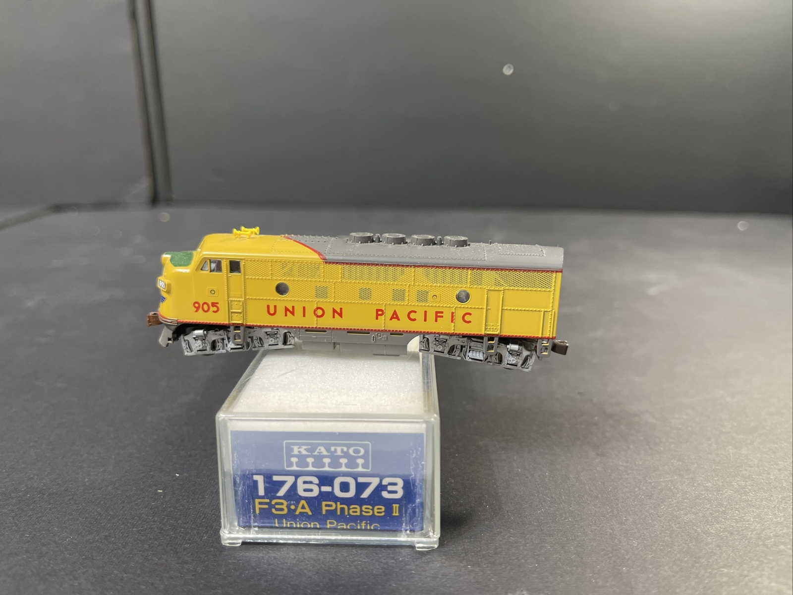 N SCALE KATO 176-073 UP UNION PACIFIC F3 F3A DIESEL LOCOMOTIVE #905 ...