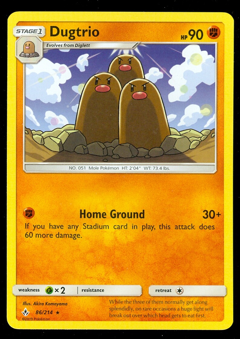 Dugtrio Out Of The Ground