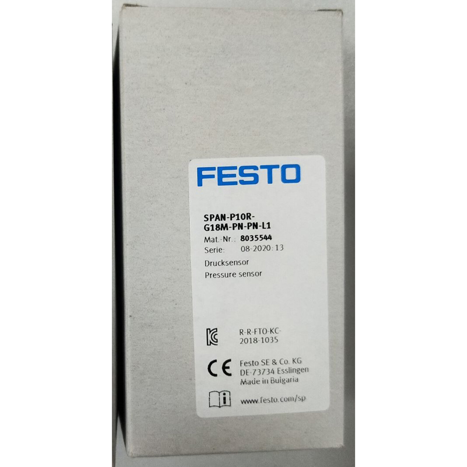 1pc brand New Festo pressure switch SPAN-P10R-G18M-PN-PN-L1 Fast ...