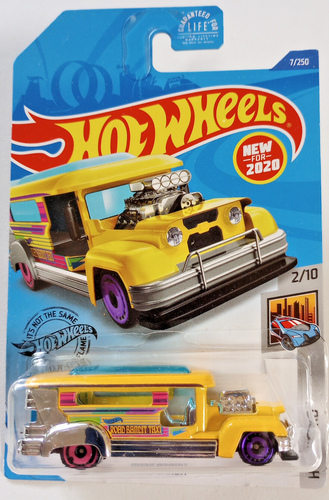 Hot Wheels #7 HW Metro 2/10 ROAD BANDIT Bus Taxi Yellow | eBay