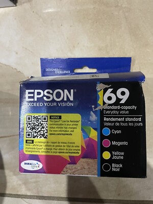 Epson 69 4pk Combo Ink Cartridges - Black/Cyan/Magenta/Yellow. New. Exp ...