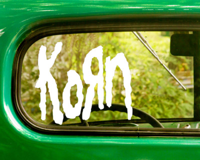 2 KORN DECAL Stickers For Car Truck Window Bumper Laptop | eBay