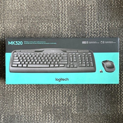 Logitech MK320 Wireless Bluetooth Keyboard and Mouse Set 920-002836 ...