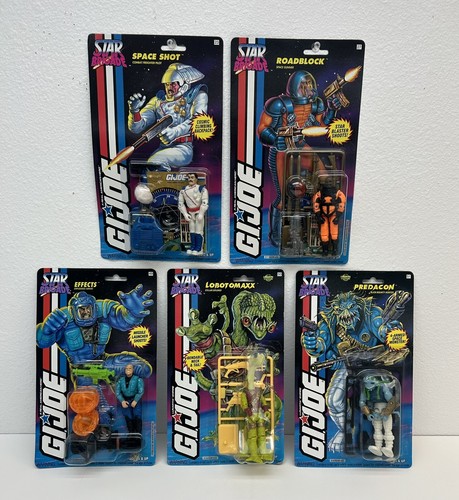 G.i. Joe Star Brigade Action Figures LOT Predacon Lobotomaxx Effects ...
