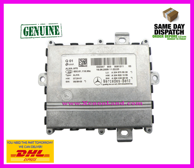 Mercedes GLK X204 Xenon Headlight ALWA AFS Ballast Control Module ...