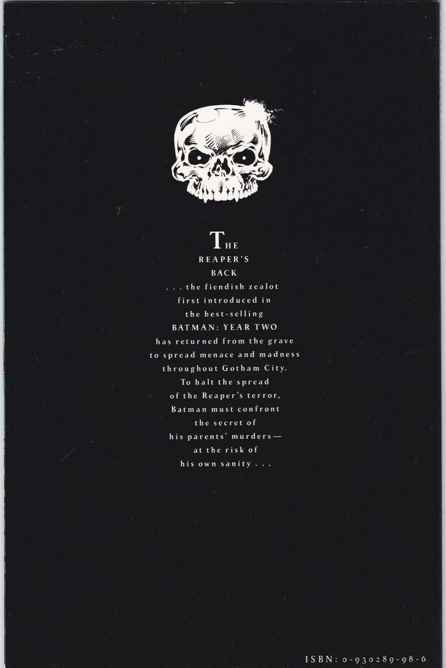 Batman: Full Circle (DC Comics August 1991) High Grade | eBay