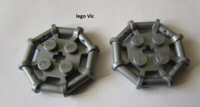 Lego 75937 x2 Octagonal Flat Silver Star Wars Super Heroes Ideas MOC ...