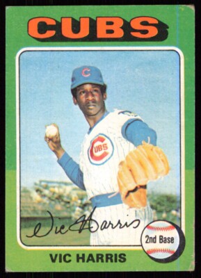 1975 Topps Vic Harris Chicago Cubs #658 | eBay