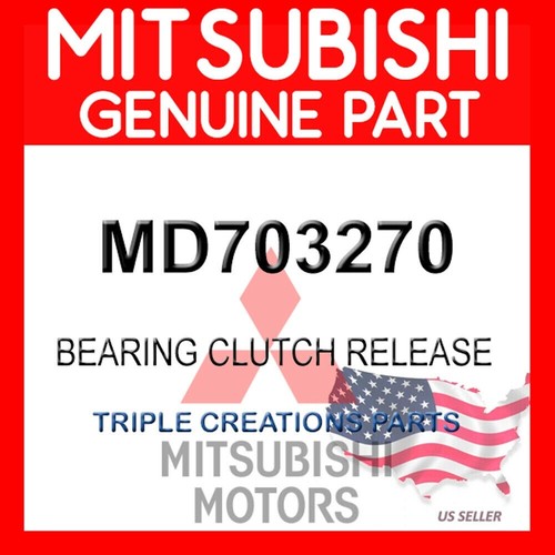 Genuine OEM Mitsubishi MD703270 BEARING CLUTCH RELEASE | eBay