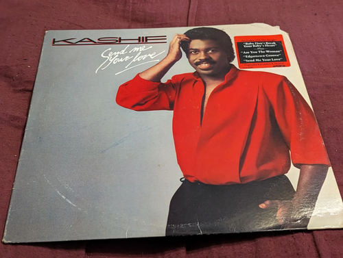 Kashif - Send Me Your Love LP Soul Vintage "Baby Don't Break Your Baby ...