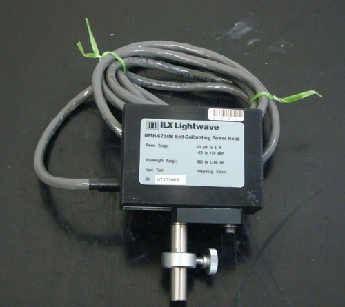 ILX Lightwave OMH-6710B 460-1100nm optical power head | eBay