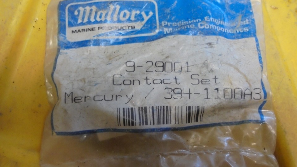 MALLORY 9-29001 CONTACT Mercury 394-1100A3 | eBay