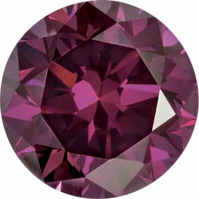 Natural Extra Fine Rich Purple Diamond - Round - VS2-SI1 - Africa ...