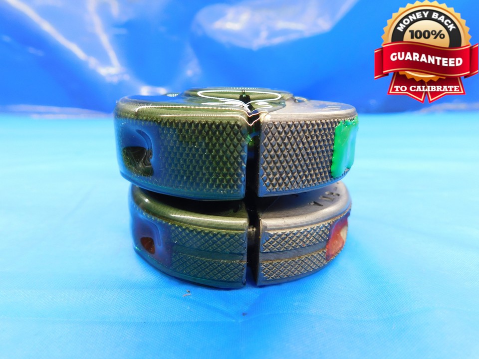 9/16 8 NA ACME DOUBLE LEAD THREAD RING GAGES .5625 GO NO GO PD'S ...