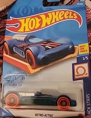 Hot Wheels Retro-active 29-250 Race Track Trackstars | eBay