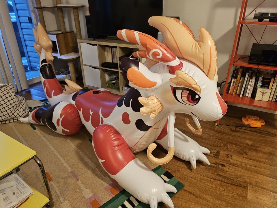 Imaginary Creature Factory (ICF) Kocol Inflatable Koi Chinese Dragon ...