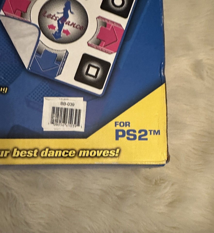 Game Stop Play Station 2 PS2 Dance Pad Extreme for Dance Dance ...