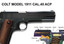 Poster 18''x24" U.S.Army Colt 1911 Cal .45 ACP Manual Exploded Parts ...