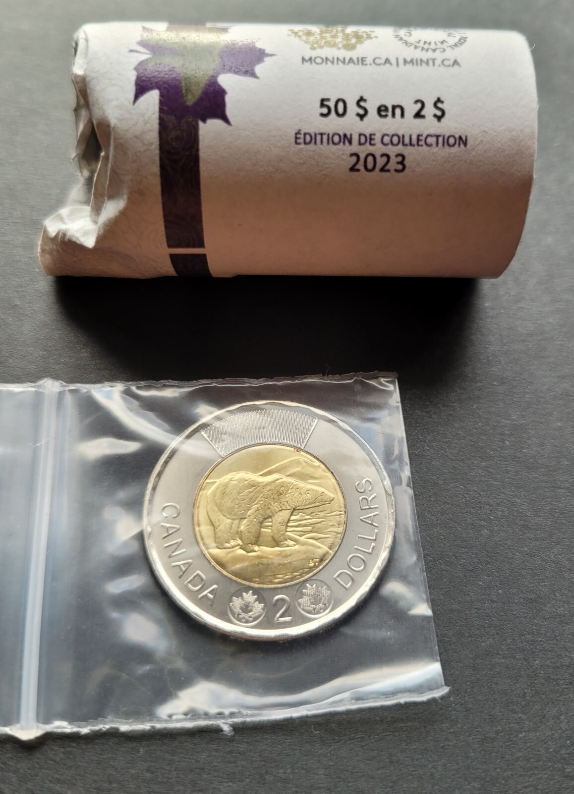 CANADA TOONIE 2023 *** MINT FIRST STRIKES SPECIAL WRAP ROLL *** | eBay