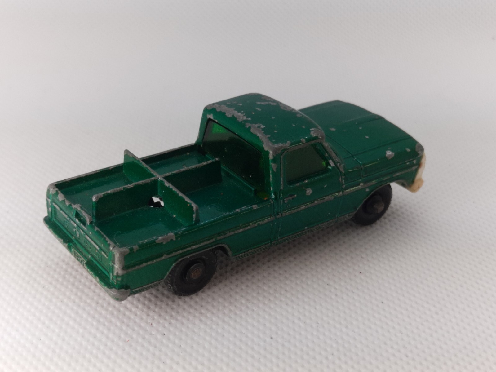Vintage Matchbox Series 50 Dard Green 1968 Ford Kennel Truck Used-loose ...