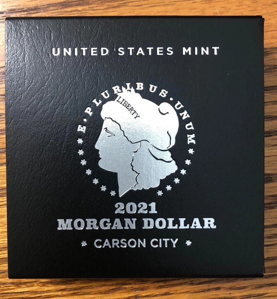 2021 CARSON CITY Morgan Silver Dollar with CC Privy Mark in OGP with ...